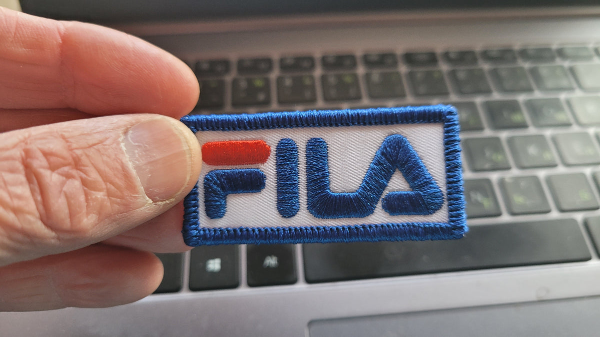 Fila Embroidered patch Logo – Customisation Club