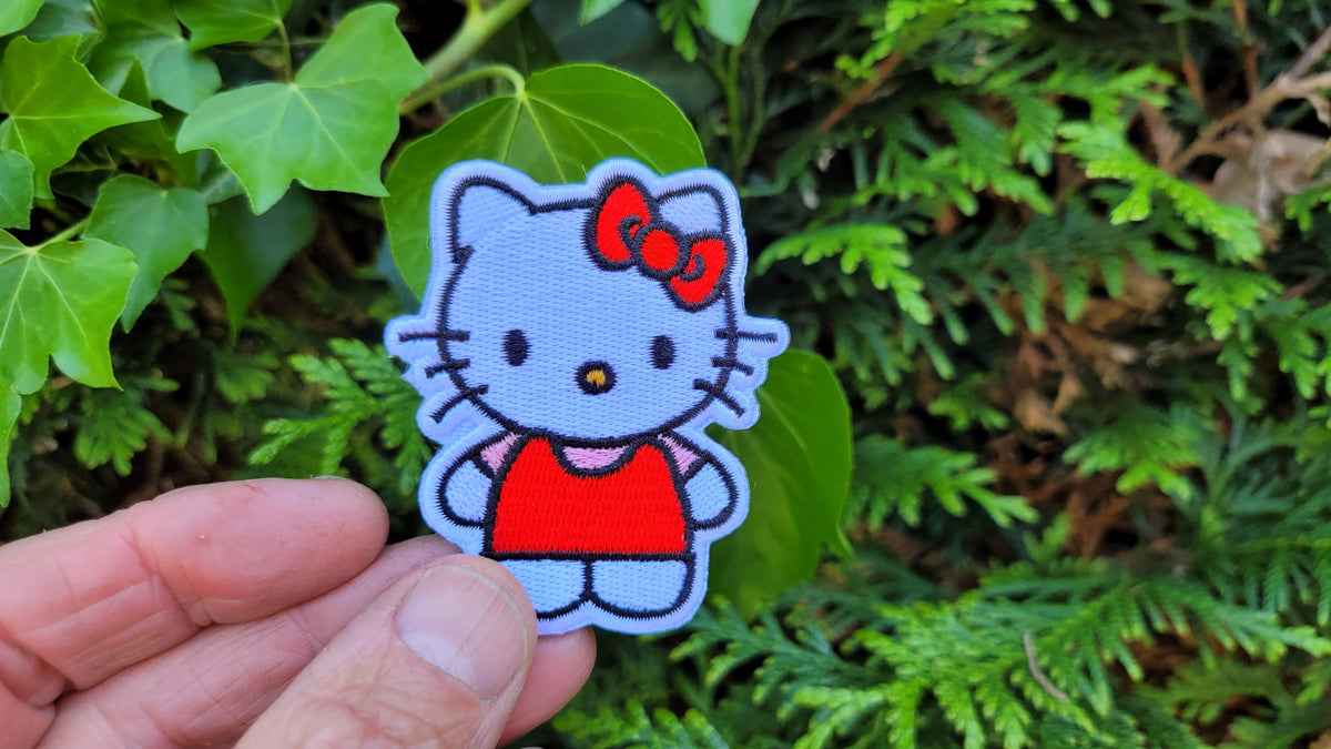 Hello Kitty Embroidered patch Logo – Customisation Club