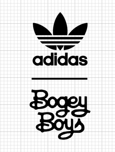 Sticker logo ADIDAS transfert thermocollant – Customisation Club