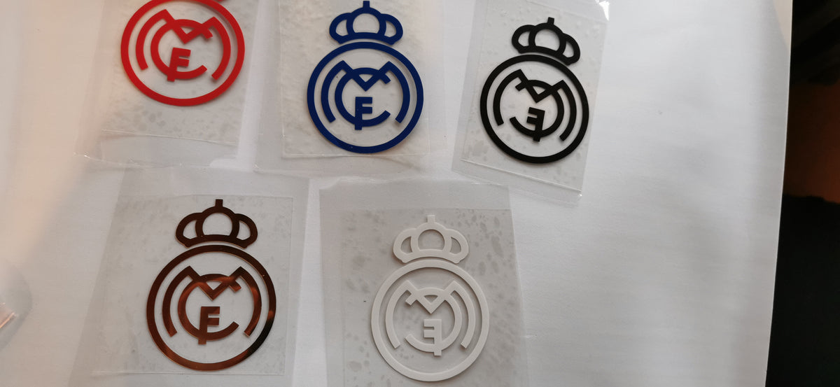 Real Madrid Club foot sticker thermocollant – Customisation Club